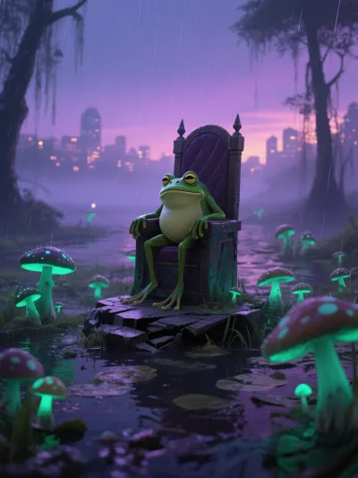 Smiling Friends Season 3 Episode 2: Mr. Frog Emperor No More - AI ...