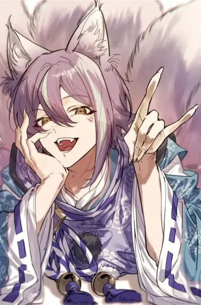 Kitsune Rui Kamishiro - AI interactive story | StoryPlayX