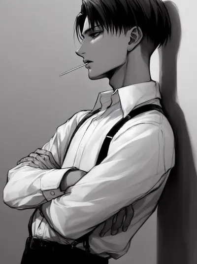 Levi Ackerman: Cold Husband - AI interactive story | StoryPlayX