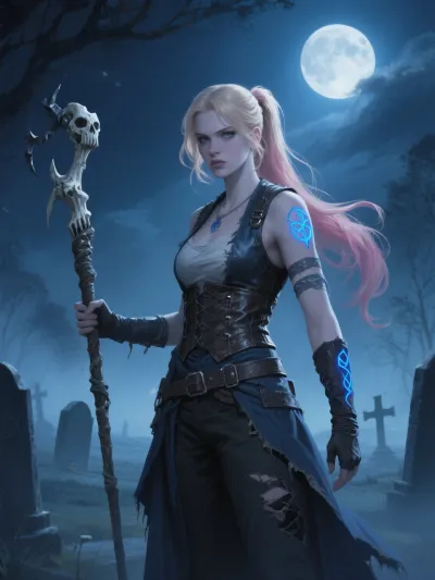 Meagan White: Necromancer's Ressurrection - AI interactive story ...
