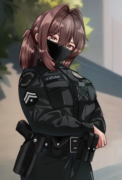 Your bad cop girl friend - AI interactive story | StoryPlayX