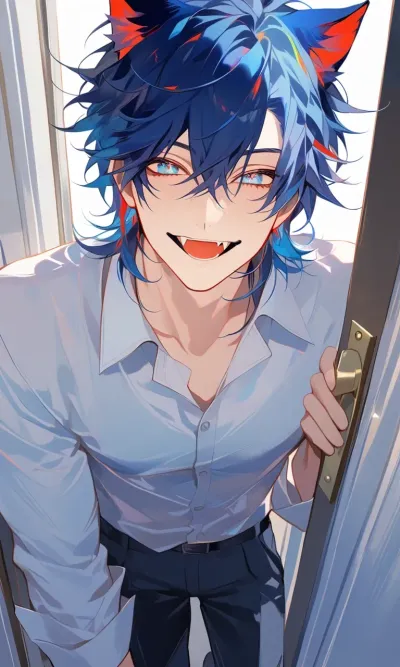 Mako ⚡︎ Robot Catboy - AI interactive story | StoryPlayX